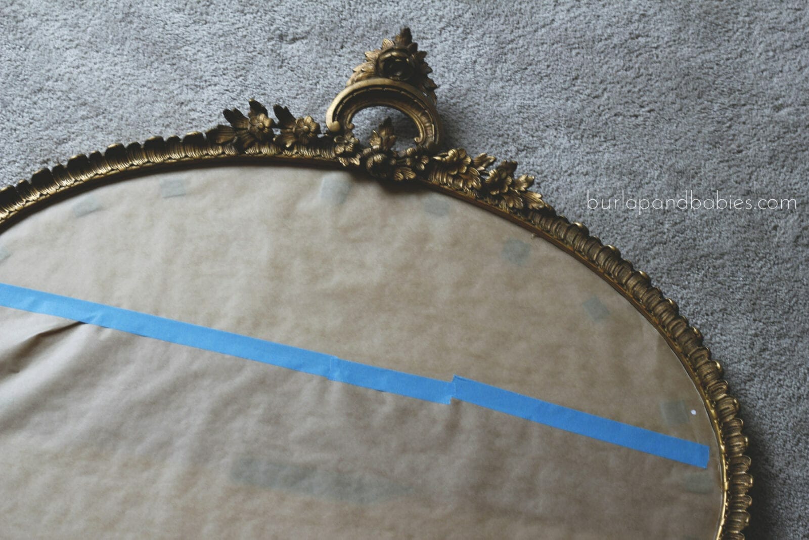 Create a Stunning Nursery with a DIY Mirror Makeover