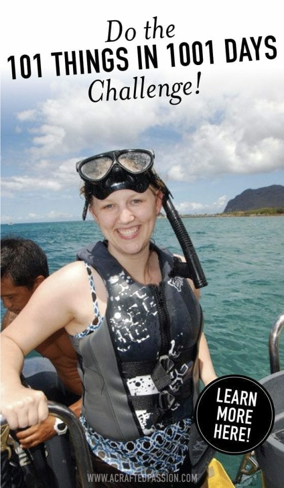 How to Challenge Yourself: 101 Things in 1001 Days