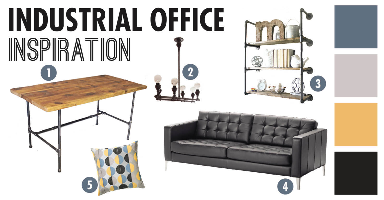Industrial Office Inspiration: Stylish Ideas for Your Workspace