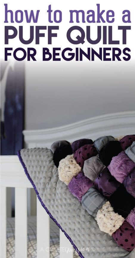 How To Make A Puff Quilt