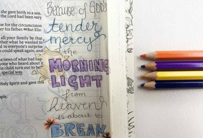 Bible Journaling Overcoming The Fear Of Imperfection