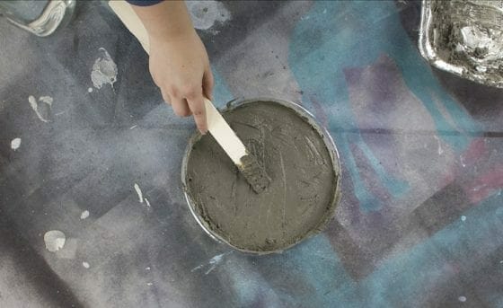 How to Make Footprint DIY Stepping Stones | Simple Kids Idea