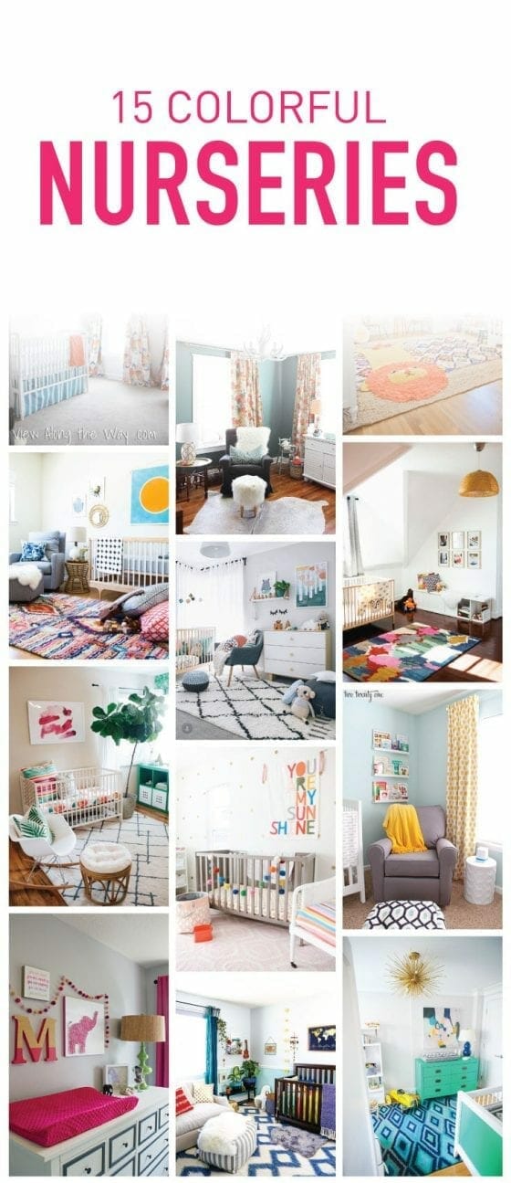 15 ADORABLE Colorful Nursery Ideas | Kid's Room Decor