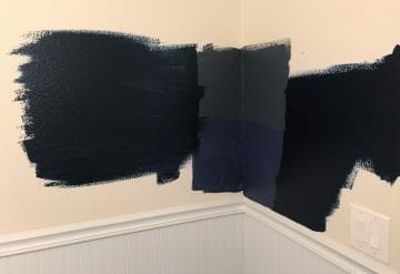 Choosing the Best Navy Paint Colors: Our Powder Room Makeover
