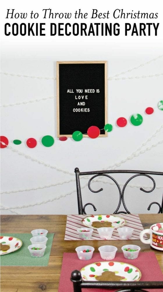 Step-by-Step to Hosting a Christmas Cookie Decorating Party