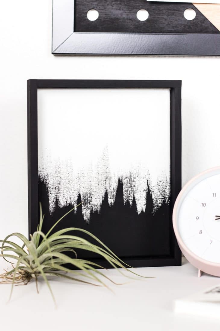 Create an Easy Abstract Painting on Canvas | Simple DIY For Your Home!