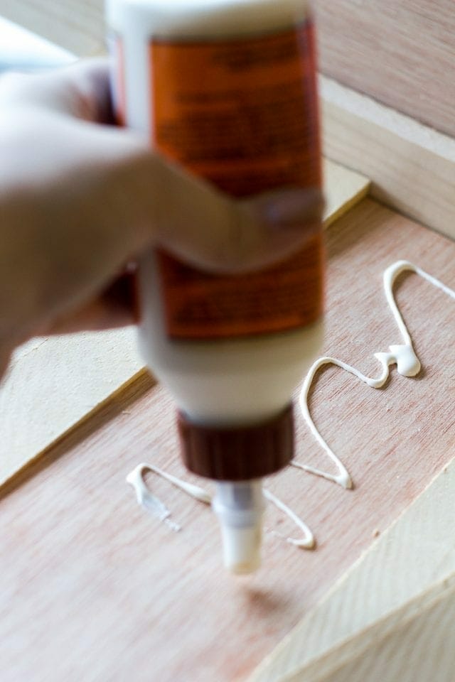 How to Make a DIY Modern House Number Sign with Wood Shims