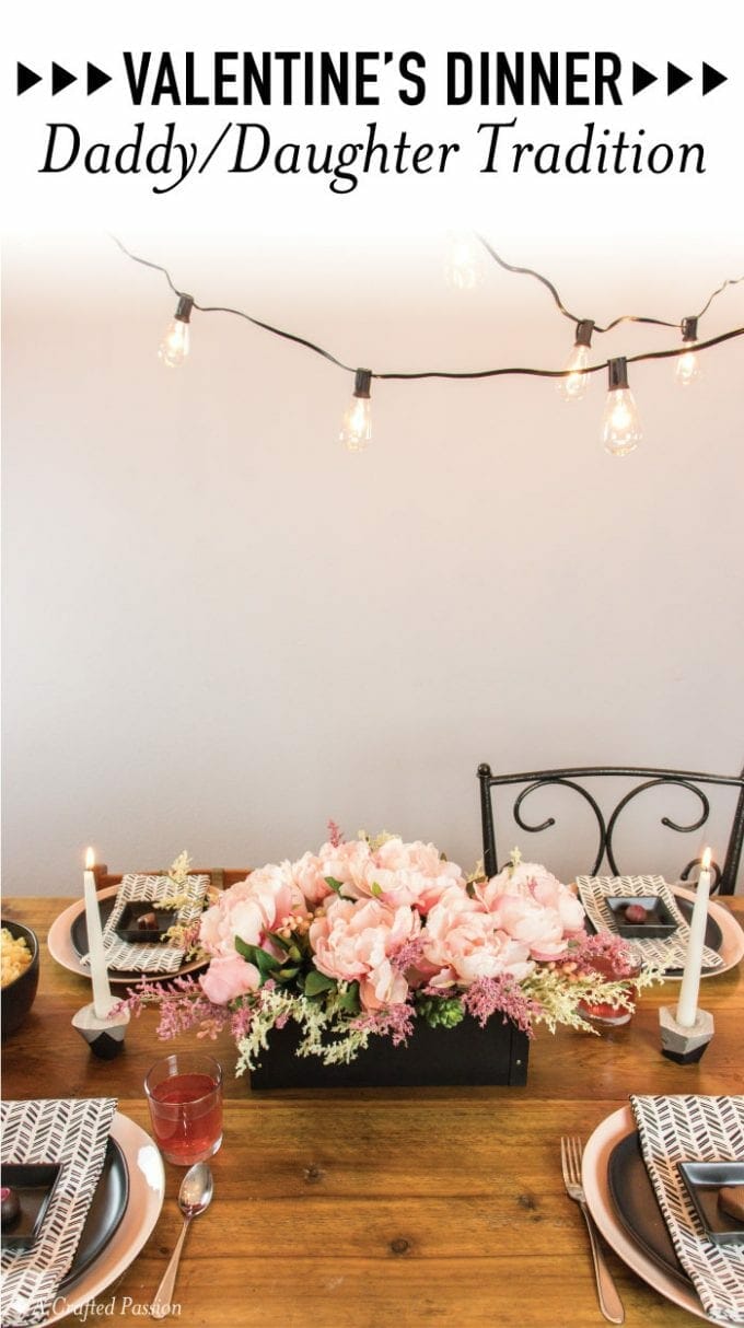 Valentine's Daddy and Daughter Dinner Tradition