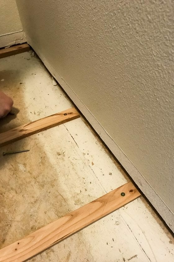 How to Fix an Uneven Subfloor | DIY Home Improvement