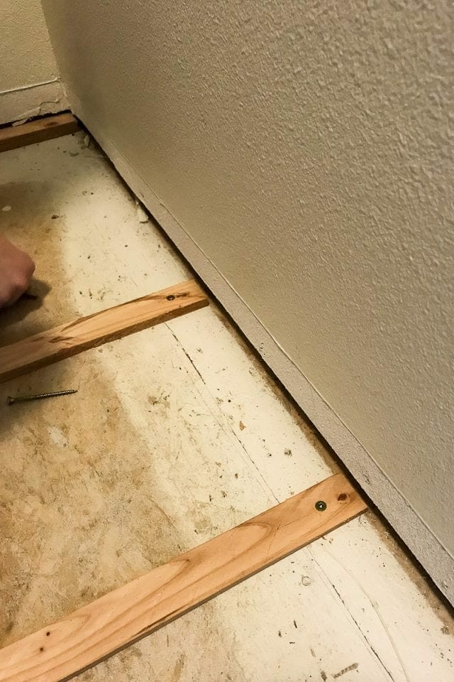 How to Fix an Uneven Subfloor | DIY Home Improvement