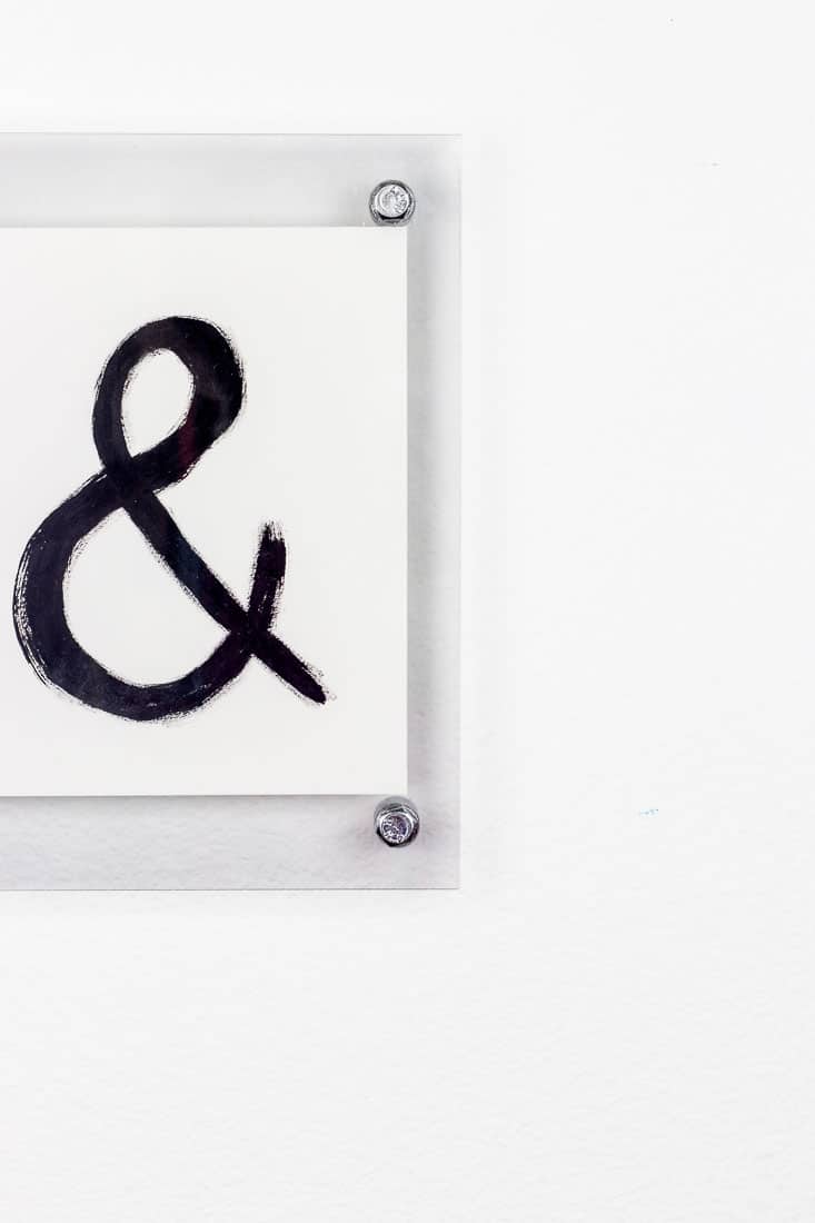 How to Make a DIY Floating Frame with this Easy Tutorial