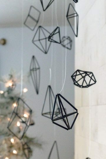 How to Make Himmeli Ornaments for Your DIY Christmas Decor