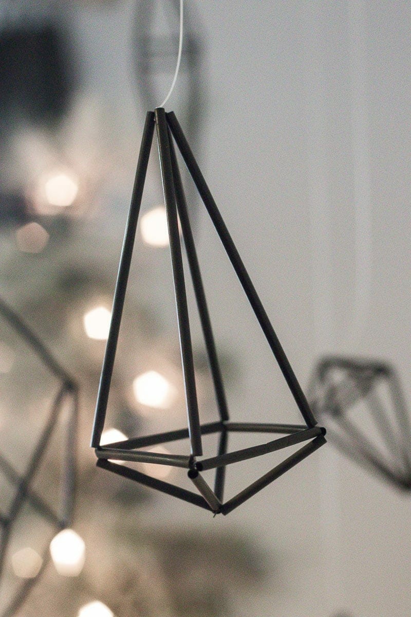 How to Make Himmeli Ornaments for Your DIY Christmas Decor