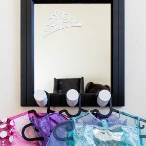 Little Girl Dress Up Mirror | Thrift Store Makeover