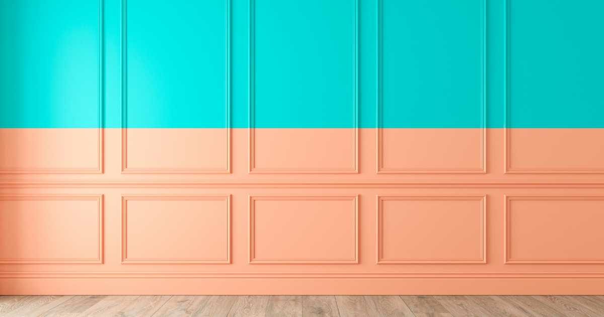 Two-Color Combinations for Bedroom Walls and Decor